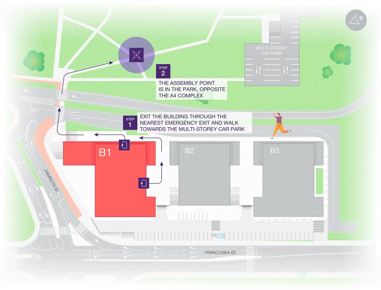 Assembly point – A4