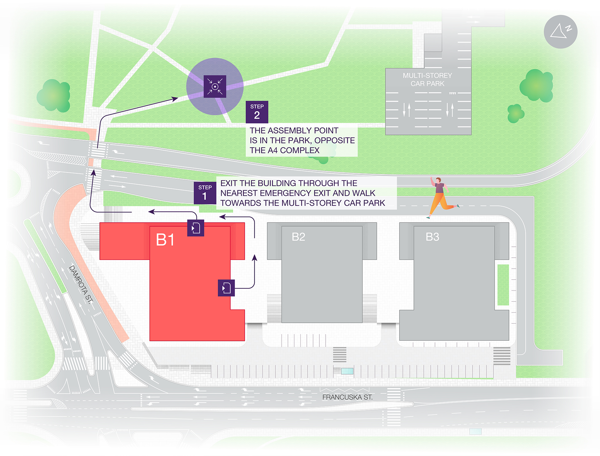 Assembly point – A4