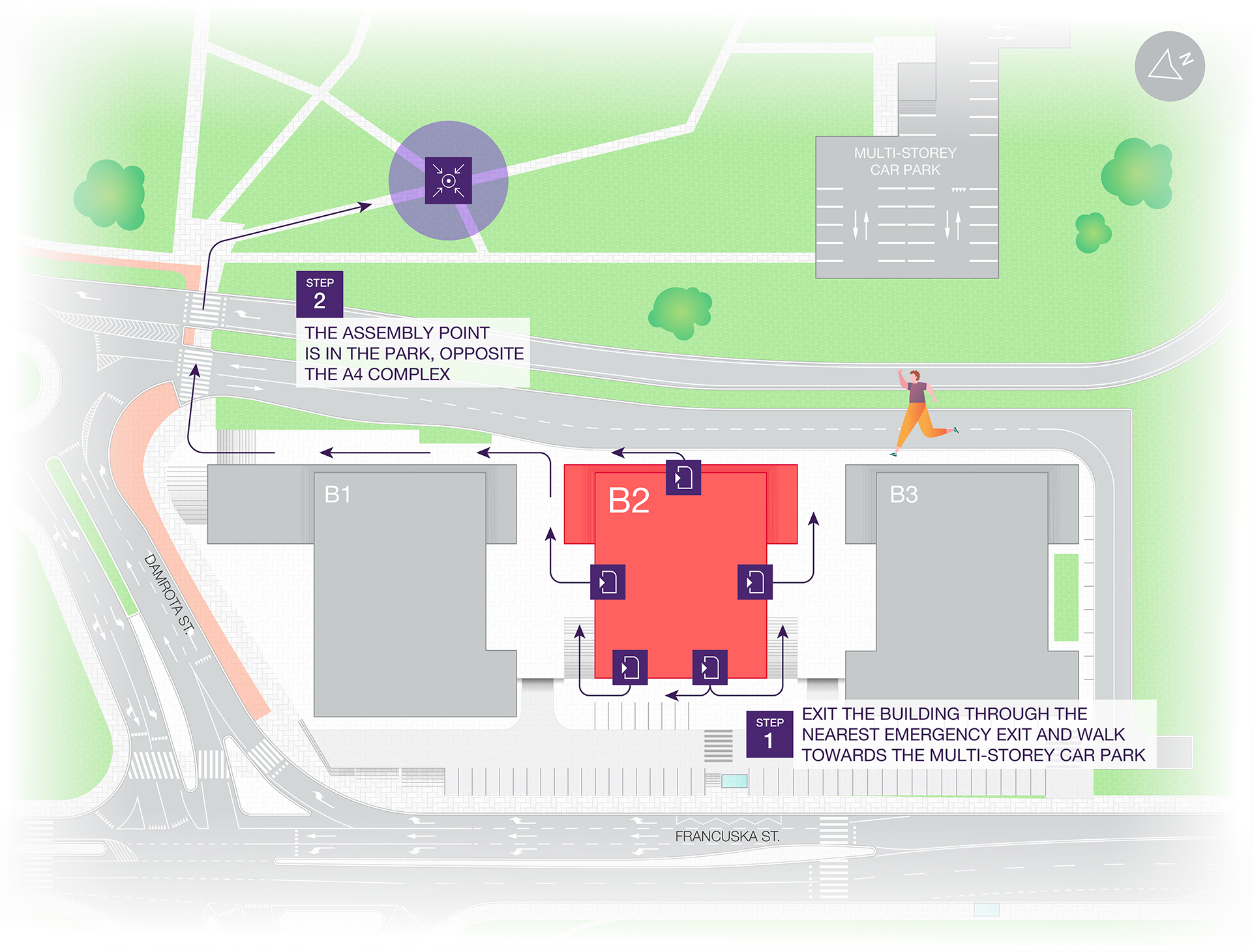 Assembly point – A4