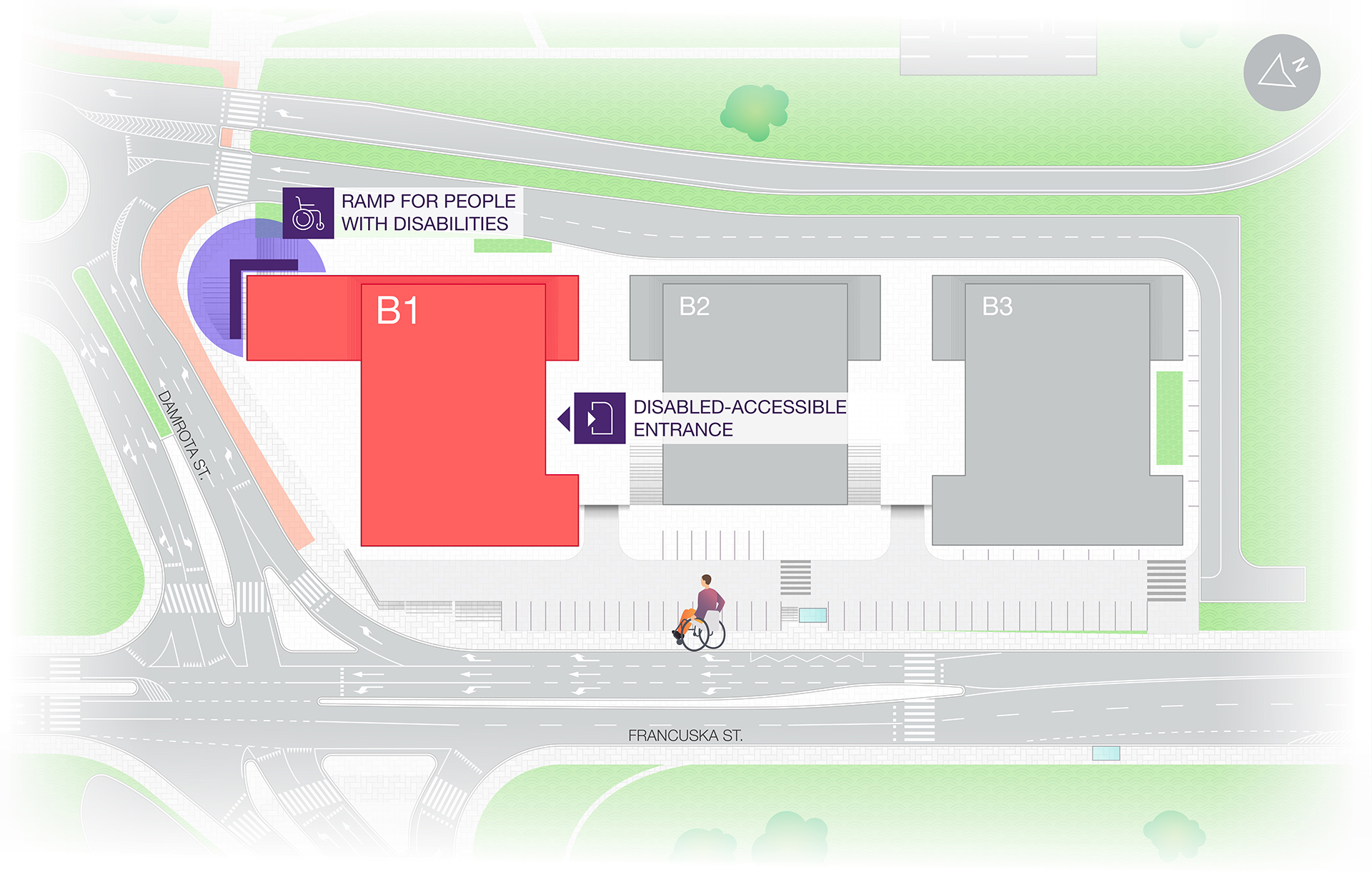 For people with disabilities – A4